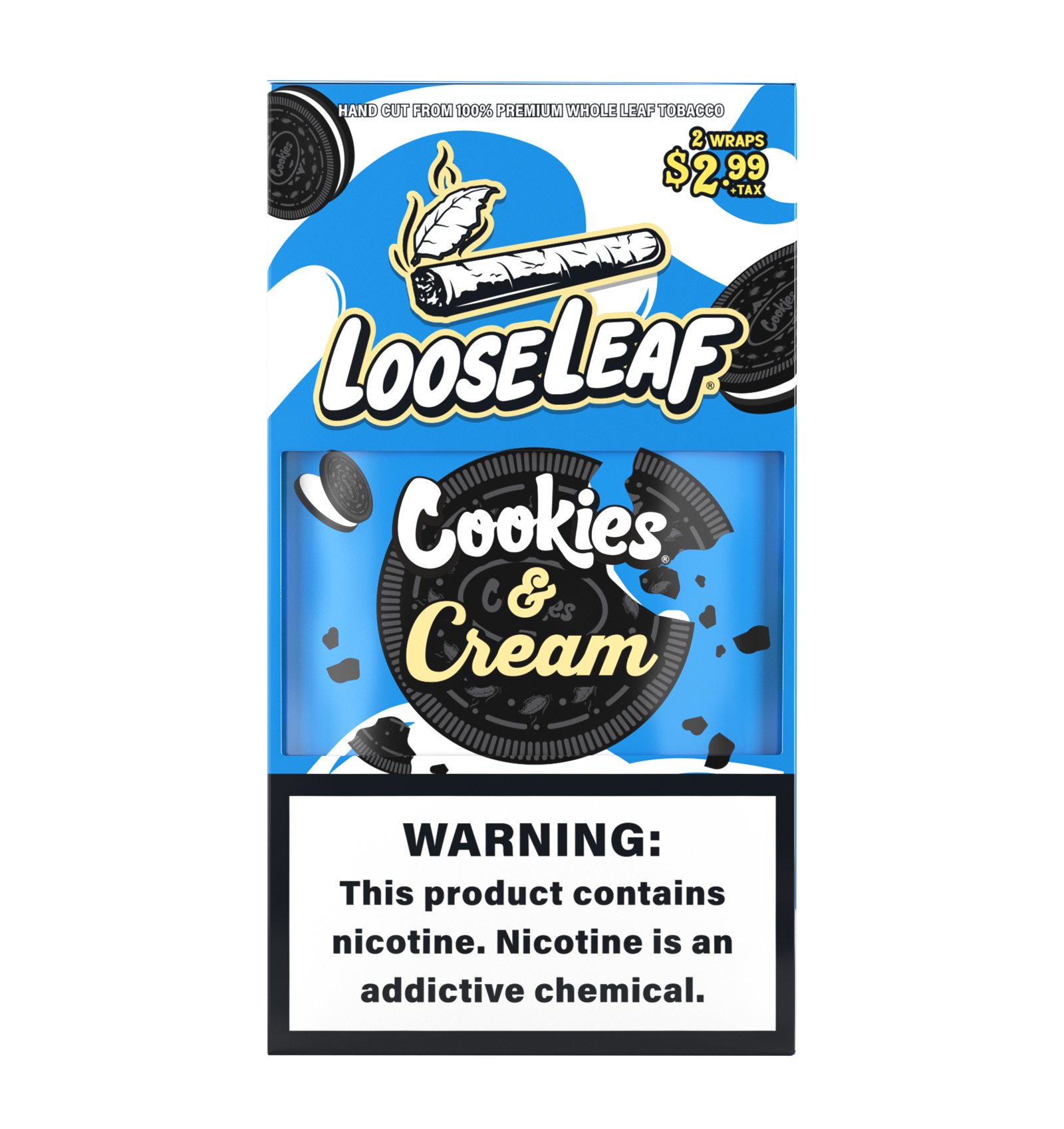 Cookies & Cream Wraps | LooseLeaf x Cookies 2-Pack